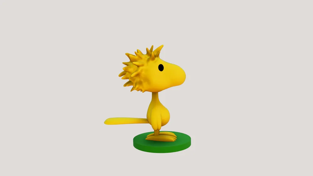 woodstock Peanuts by CHARCOALMakerWorld: Download Free 3D Models