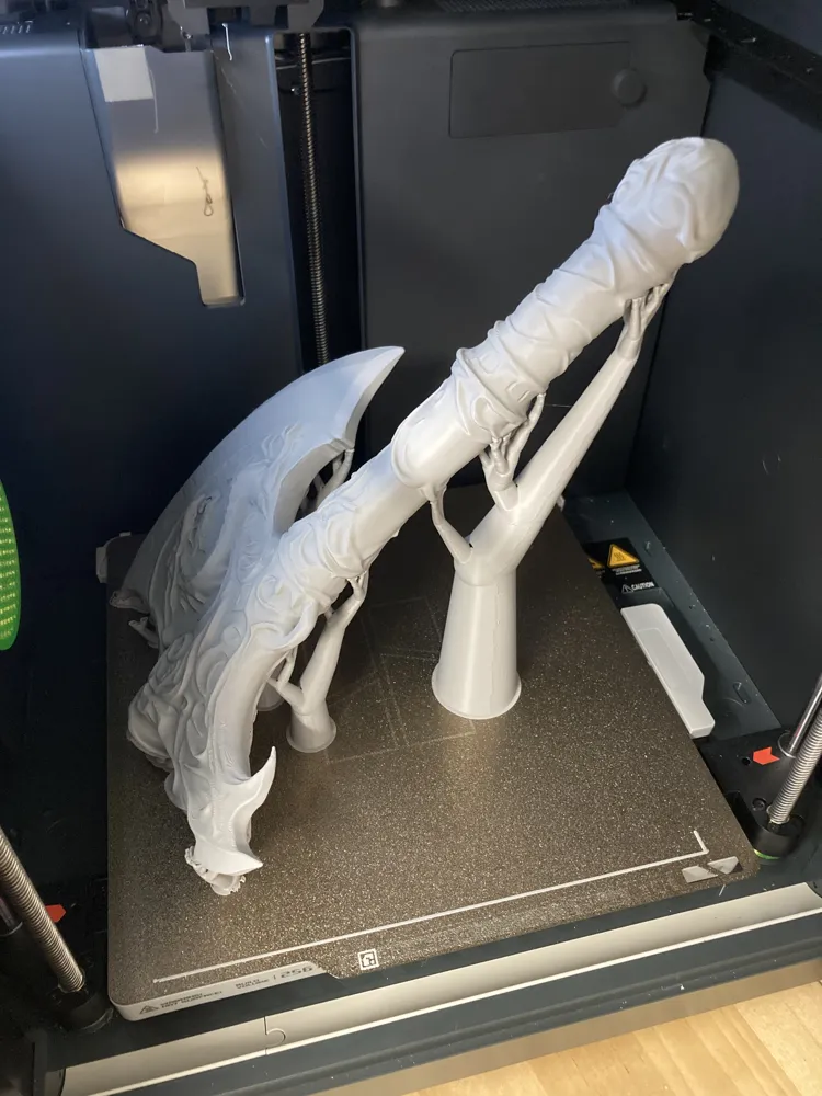 Dragon Axe - Dragon Slayer - Cosplay Weapon Axe - Free 3D Print Model ...