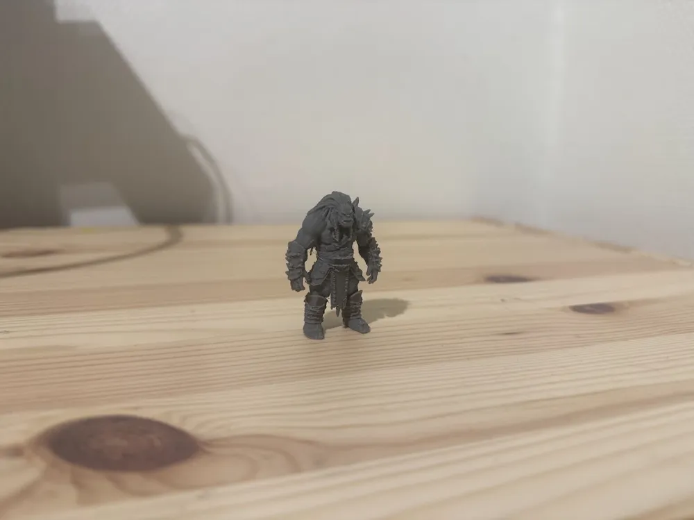 Orc leader - DND character / monster - Free 3D Print Model - MakerWorld
