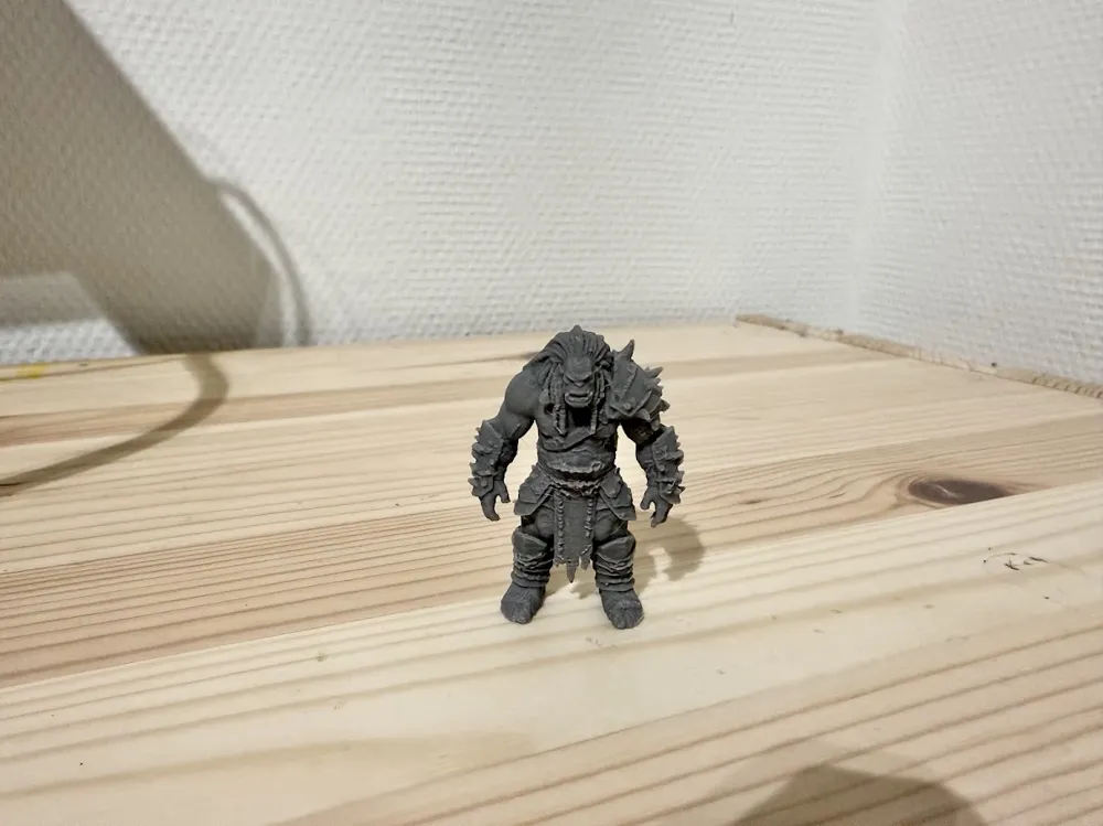 Orc leader - DND character / monster - Free 3D Print Model - MakerWorld