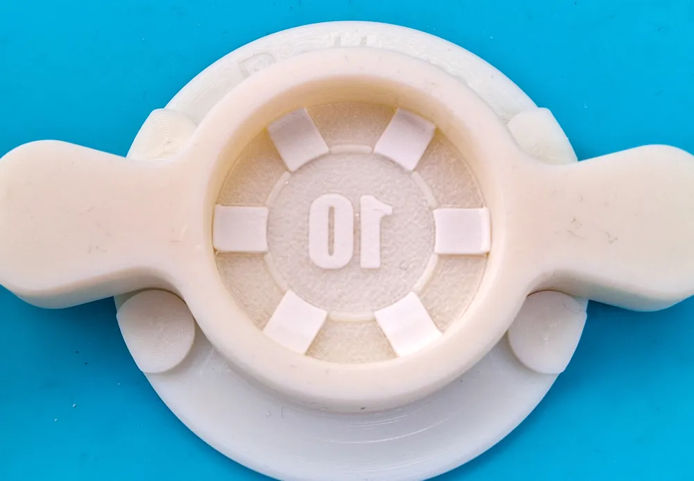 Poker Chip Mold from Poop-One mold for all values - Free 3D Print Model ...
