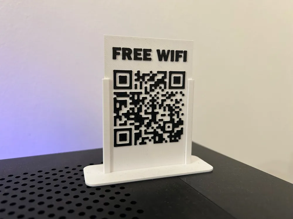 Rick Roll QR code Prank Sign (No Ads) - Free 3D Print Model - MakerWorld