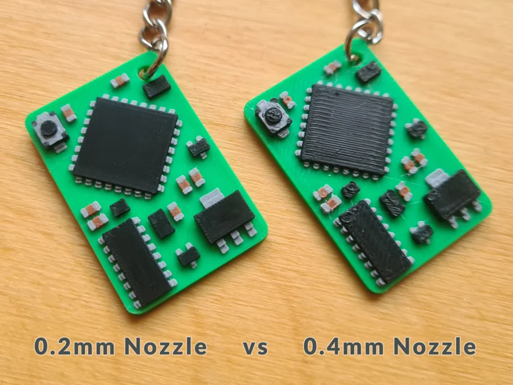 Chaveiro de PCB - Modelo gratuito para impressão 3D - MakerWorld