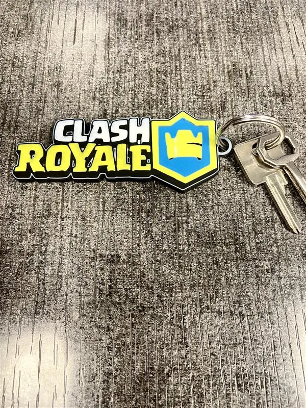 Clash Royale Keychain - Free 3D Print Model - MakerWorld