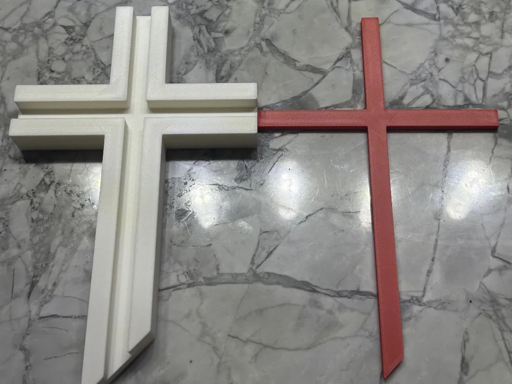 Lebanese Forces Cross by CarbonClaw MakerWorld: Download Free 3D Models