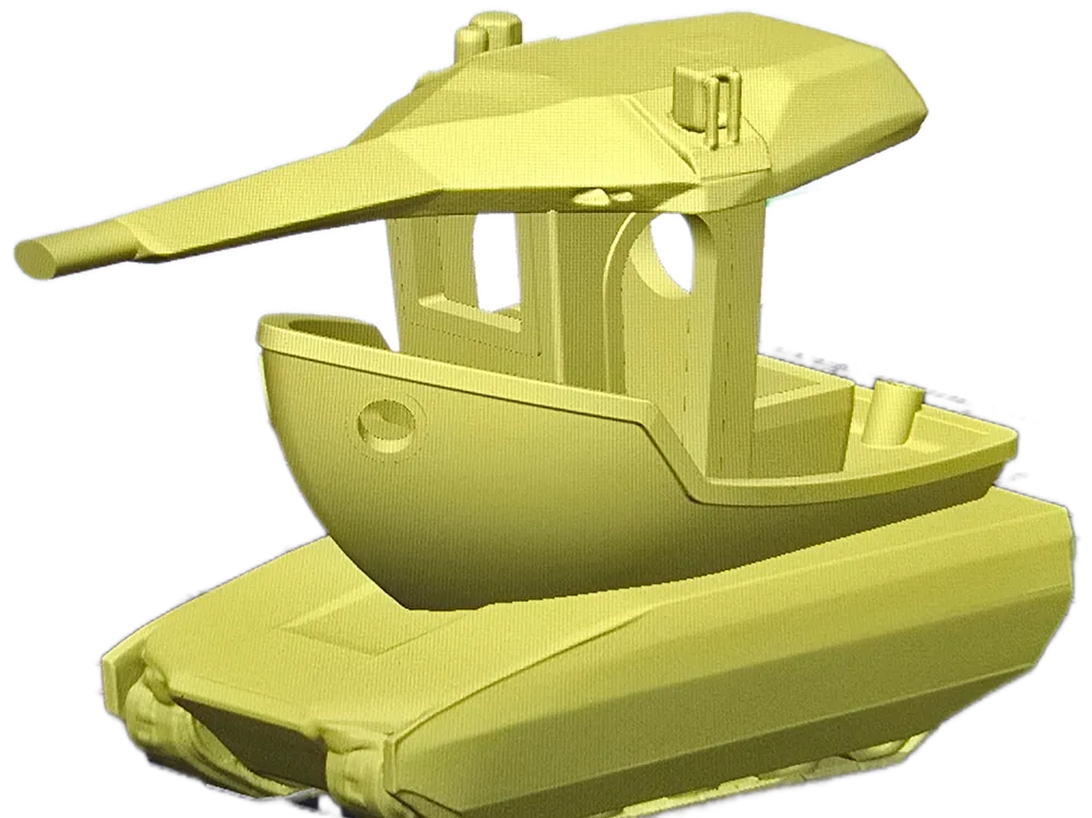 Benchy Tank by Wolfík 23 - MakerWorld
