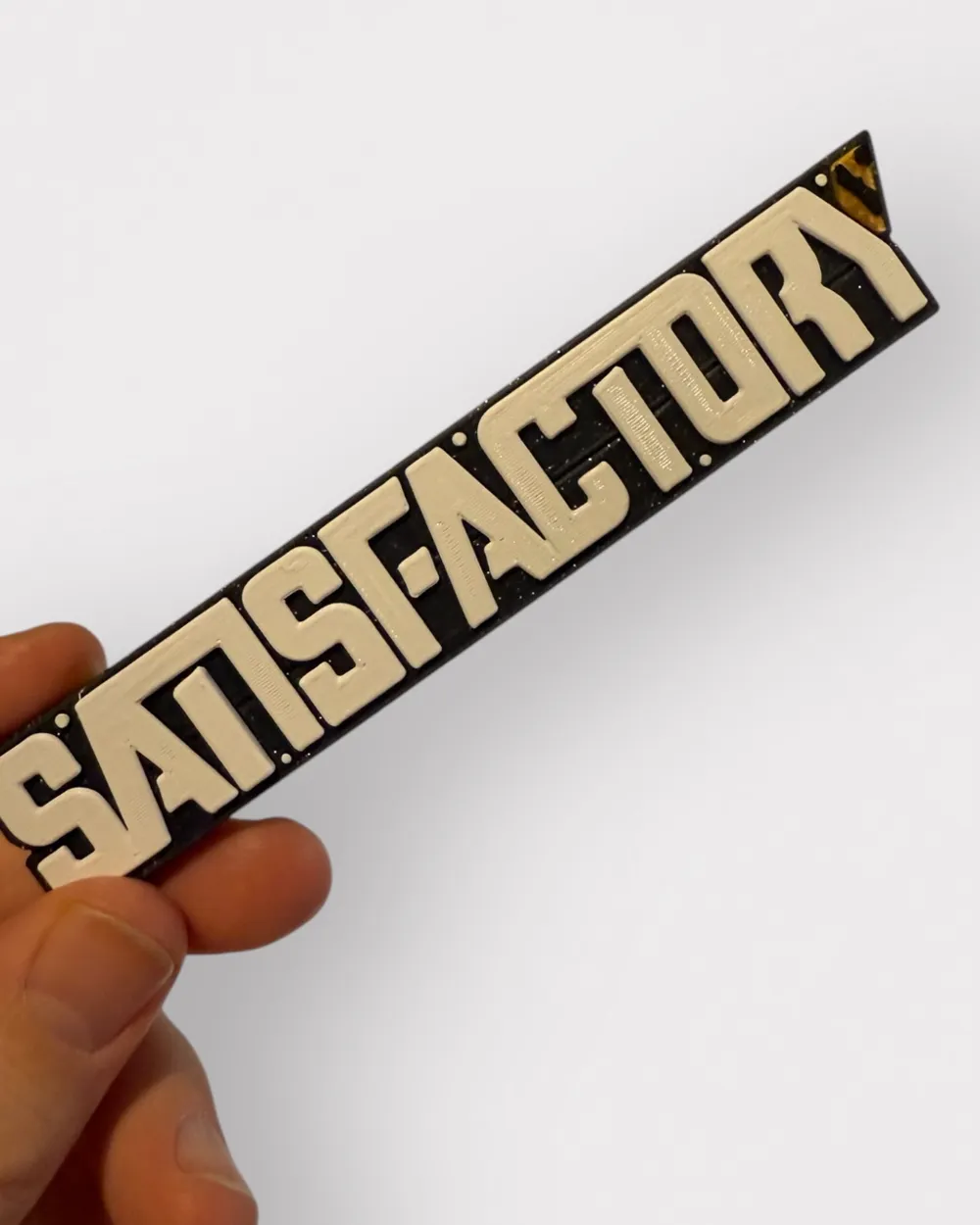 Satisfactory Logo by Hylijan - MakerWorld