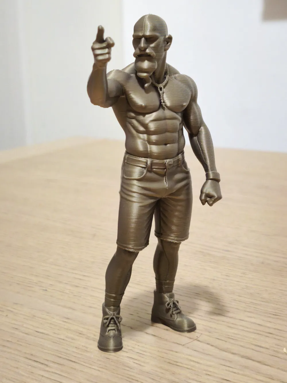 Techno Viking miniature - Free 3D Print Model - MakerWorld