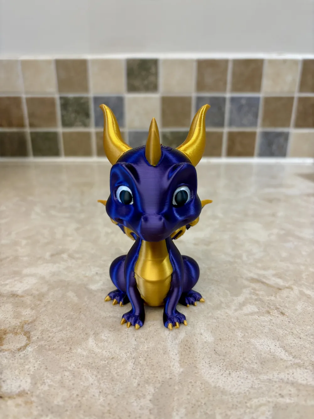 Baby Spyro Dragon by iBrawnFDM MakerWorld: Download Free 3D Models