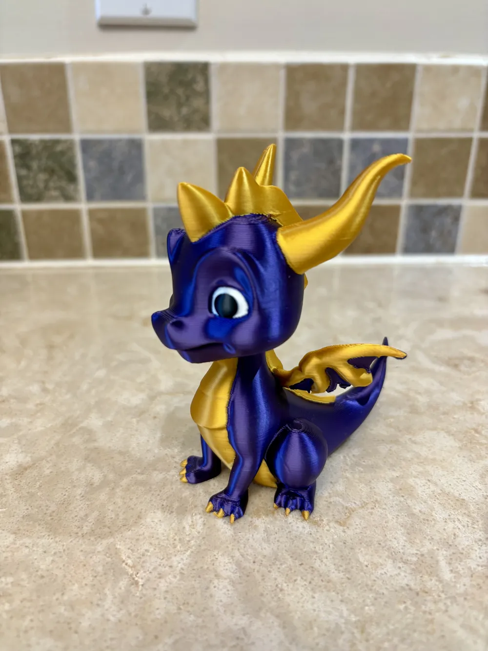 Baby Spyro Dragon by iBrawnFDM MakerWorld: Download Free 3D Models