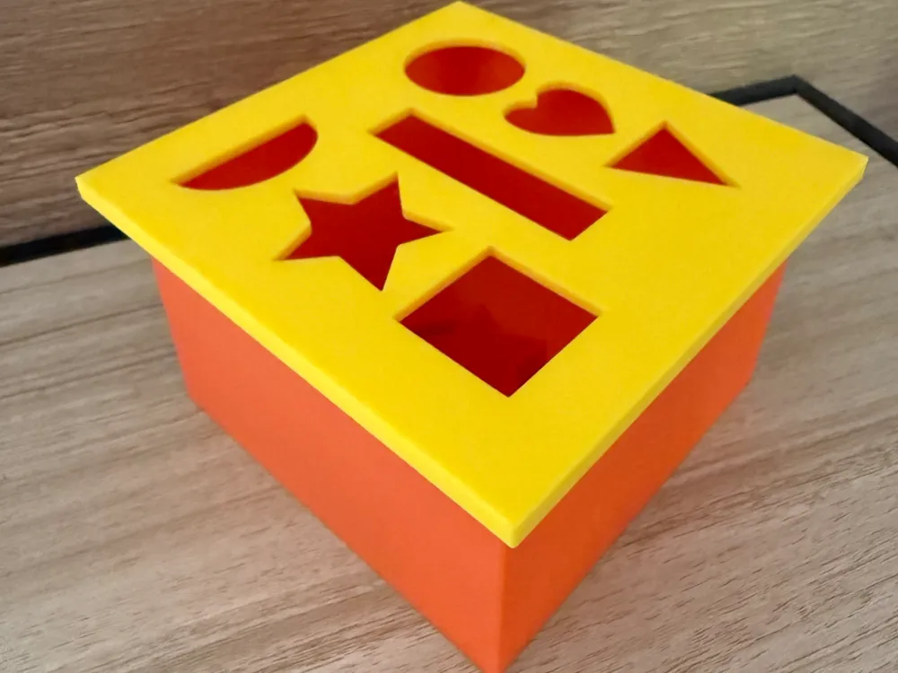 Shape Sorting Box – Fun & Educational Toy by TheHarmory MakerWorld ...