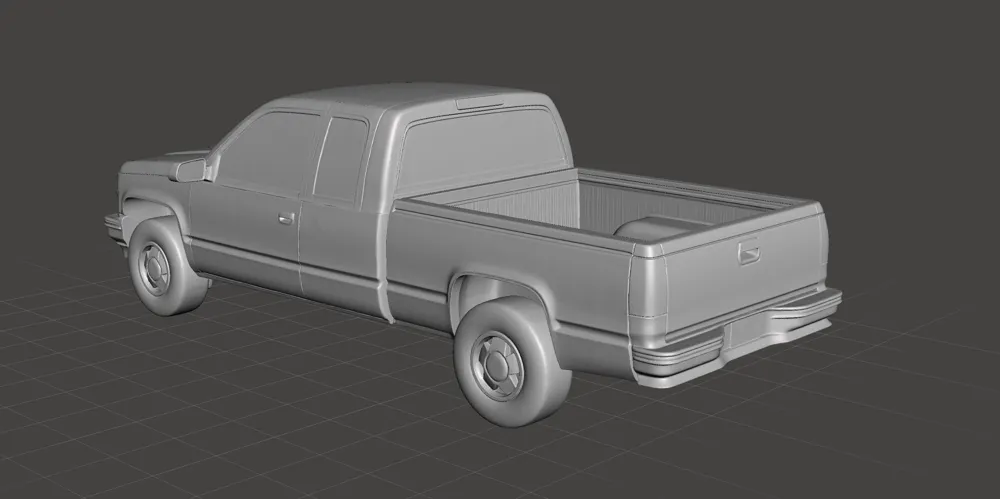 Chevy 1500 GMT400 - Free 3D Print Model - MakerWorld