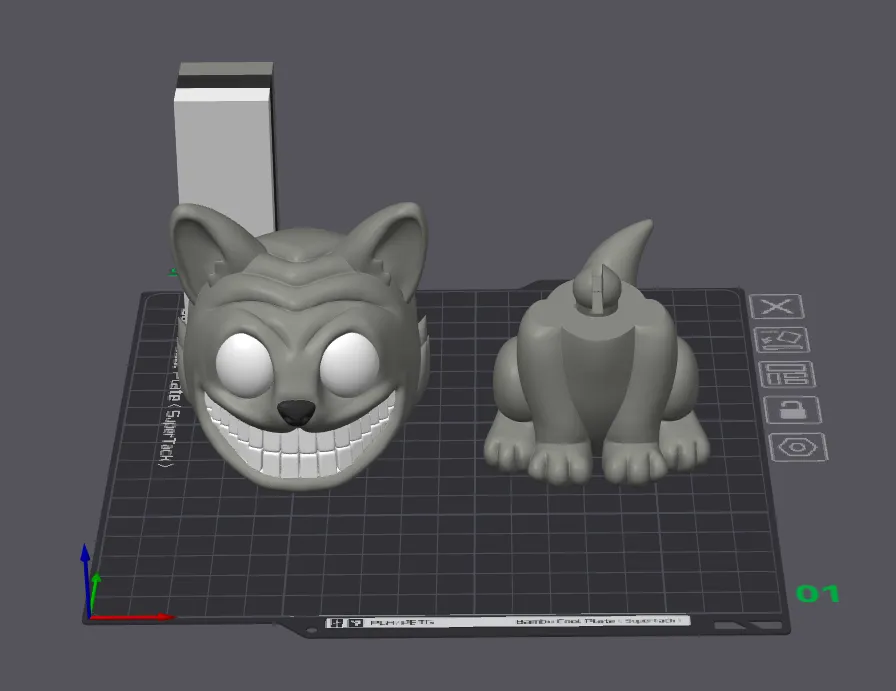 Creepy cat by trixs3D MakerWorld: Download Free 3D Models