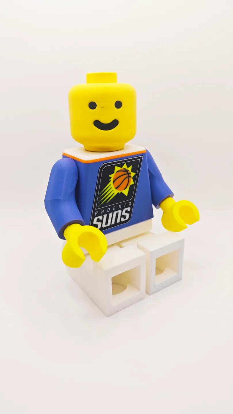 NBA Brick Man - Phoenix Suns (500%) by P78 MakerWorld: Download Free 3D ...