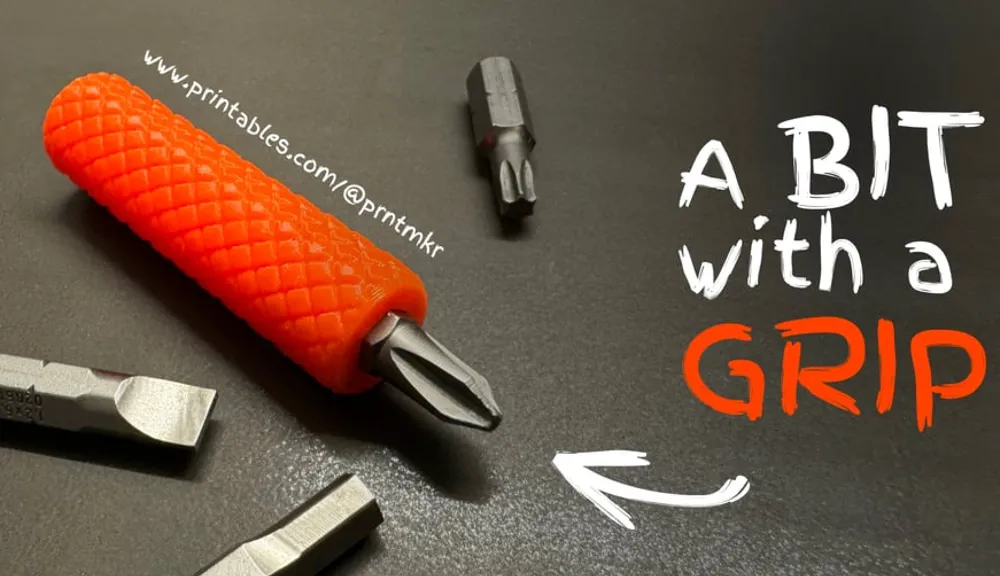 A BIT with a GRIP - A must have for your toolbox! by MakerForge ...