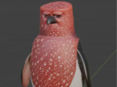 Brainrot Series | Salamino Pinguino - Free 3D Print Model - MakerWorld