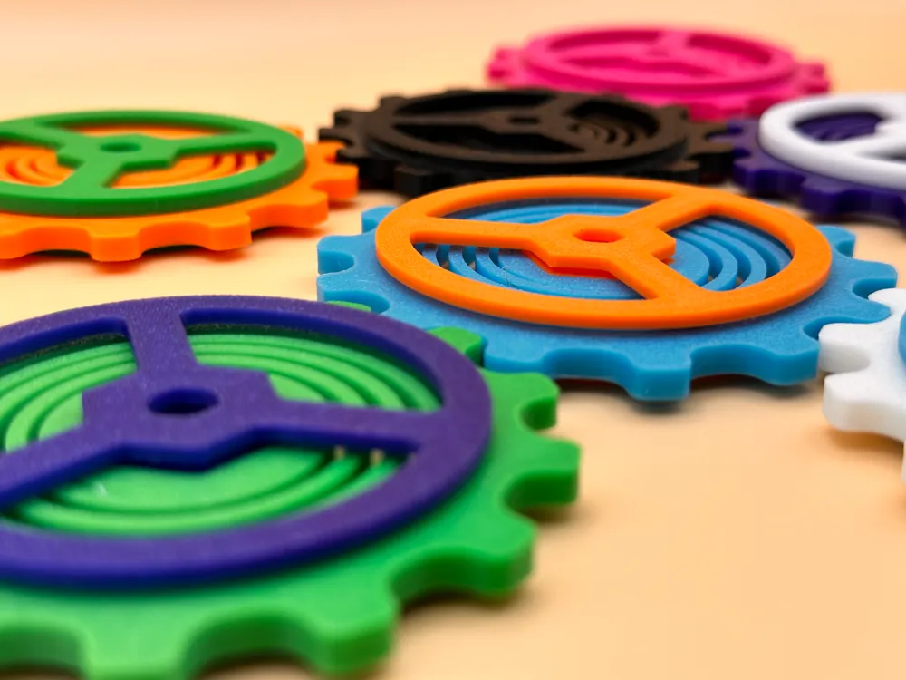 Clockwork Spring Cog - Tactile Fidget by Eternity Labs - MakerWorld