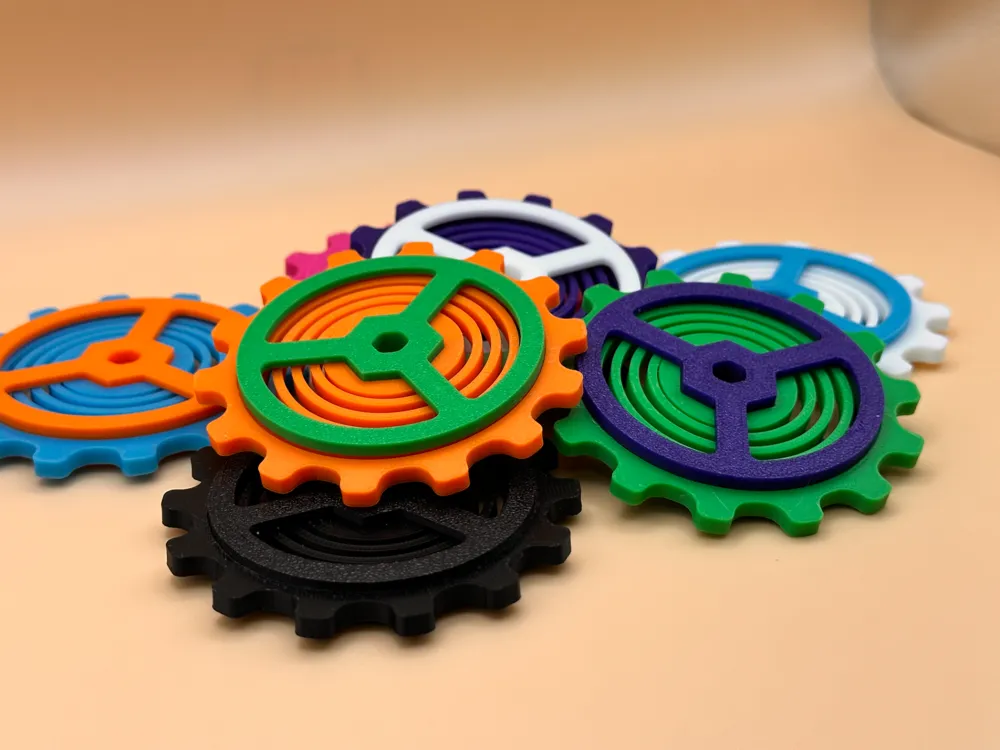 Clockwork Spring Cog - Tactile Fidget by Eternity Labs MakerWorld ...