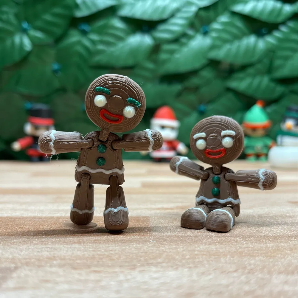 3D Printable Gingerbread Man by MakeIt3D MakerWorld: Download Free 3D ...