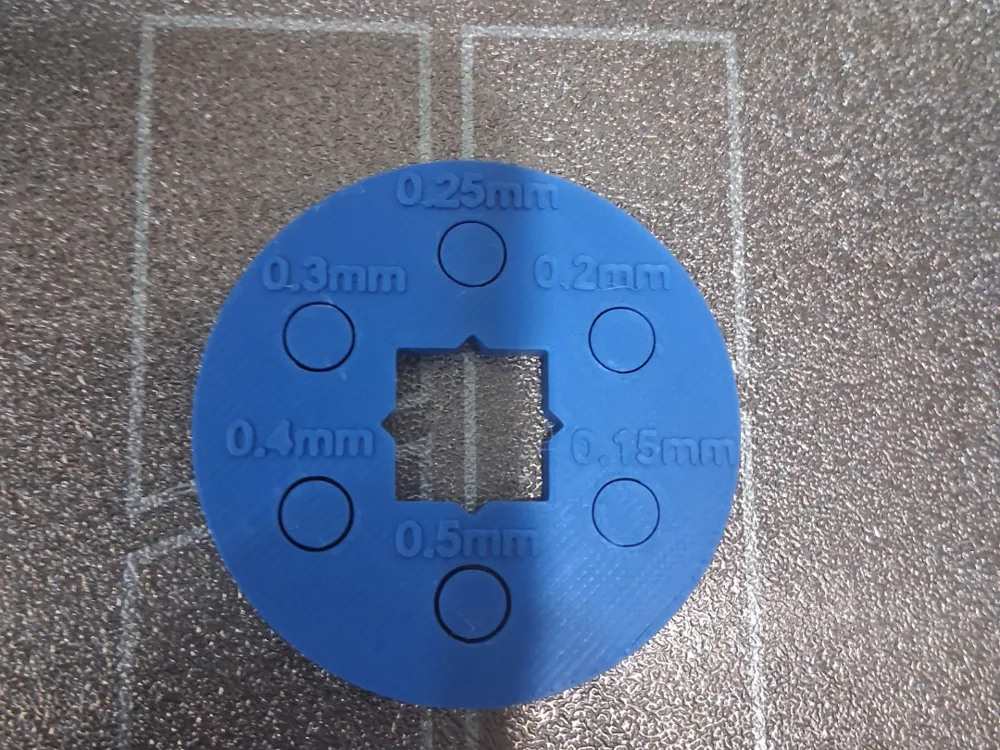 Micro Gap Separation Test - Free 3D Print Model - MakerWorld