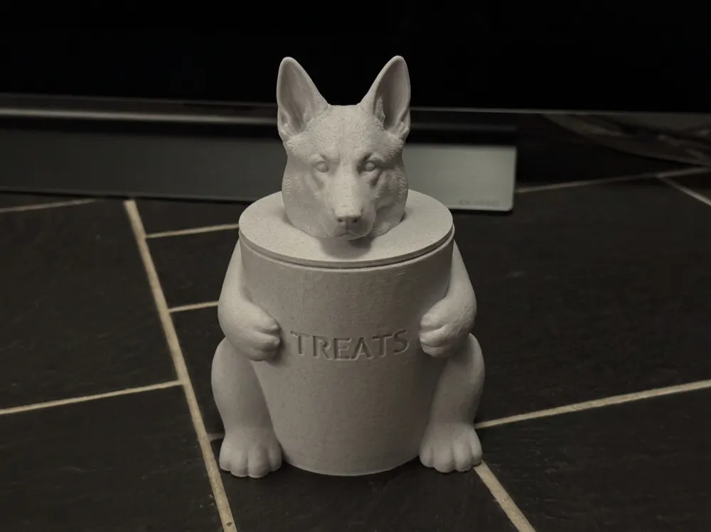 German Shepherd Storage Jar - Free 3D Print Model - MakerWorld