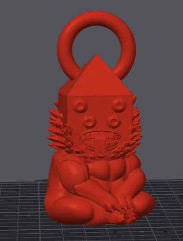 Golb Keychain - Free 3D Print Model - MakerWorld