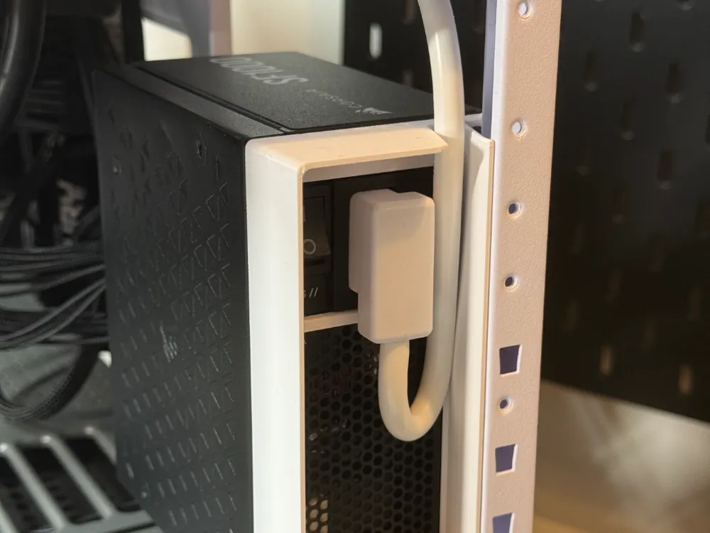 Support SF PSU avec conduit pour Lian Li Dan A3 mATX - Modèle d ...