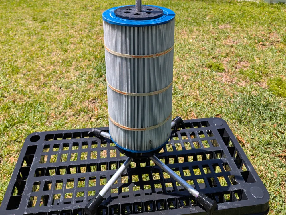 Pool Filter Washing Stand Remixed by TLRF MakerWorld: Download Free 3D ...