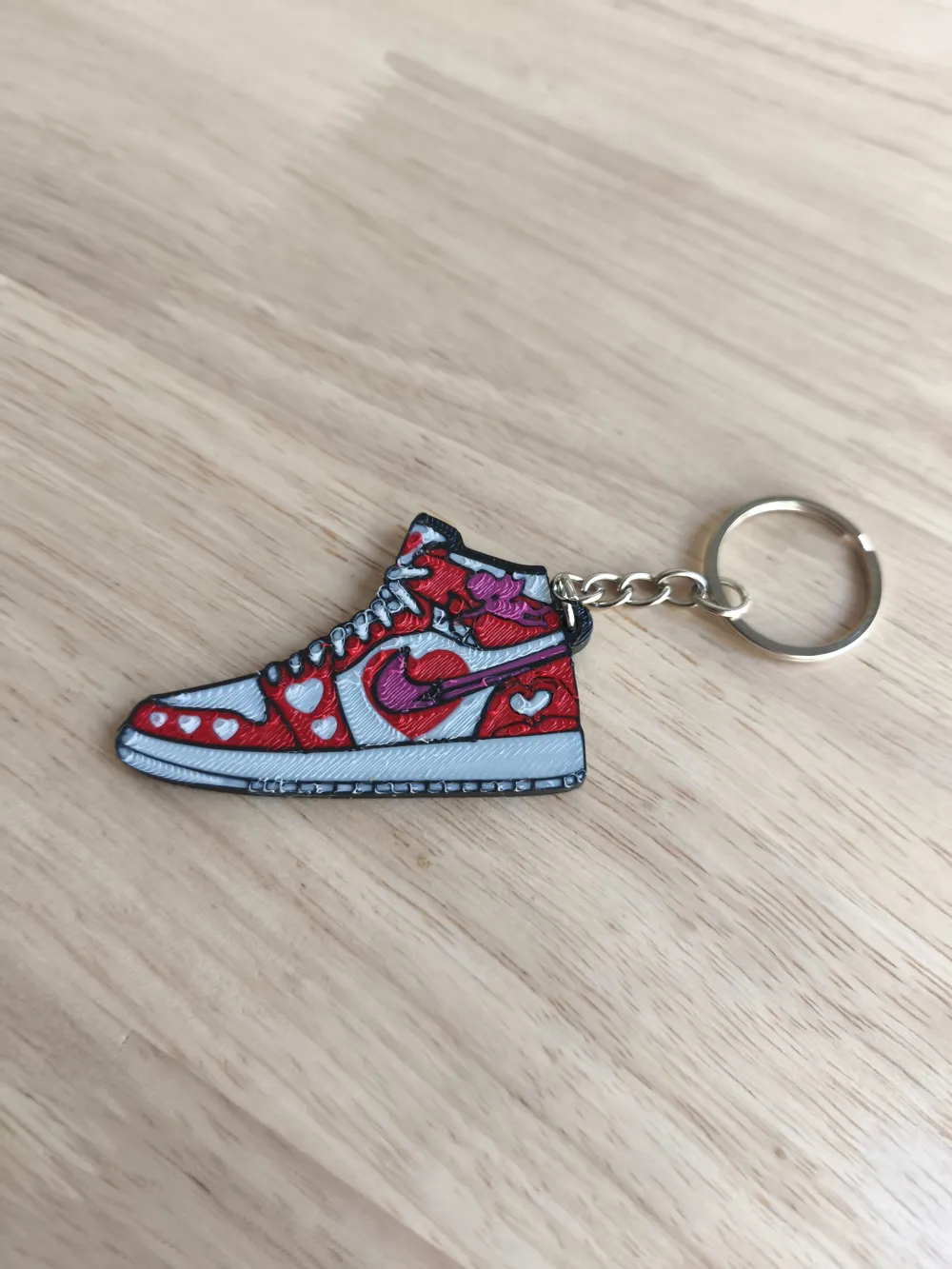 Nike Air Jordan 1 Valentine's Day Keychain - Free 3D Print Model ...