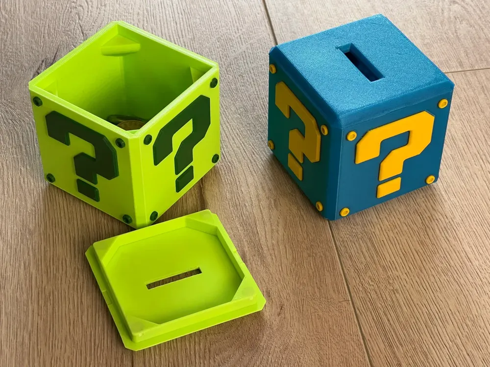 Hidden Magnet Mario Coin Box by 骆驼爱上猫 - MakerWorld