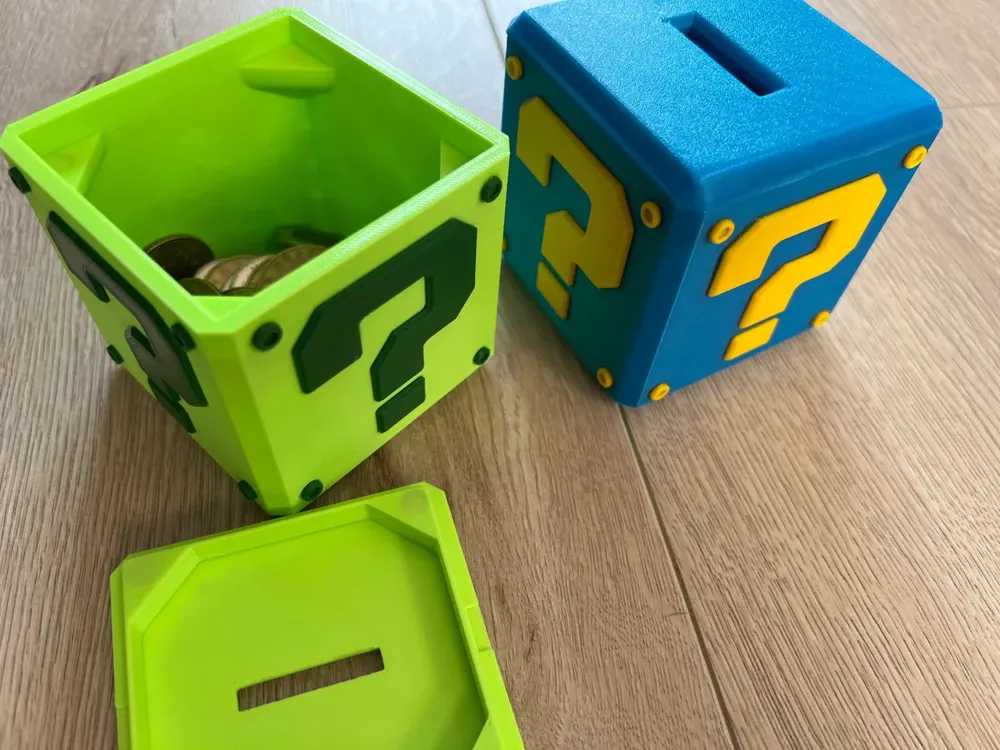 Hidden Magnet Mario Coin Box by 骆驼爱上猫 - MakerWorld