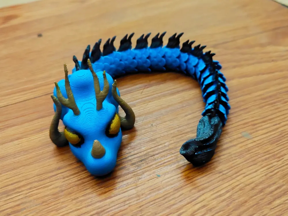 Articulated Kaido Serpent - Year of the Serpent by Nomo - MakerWorld