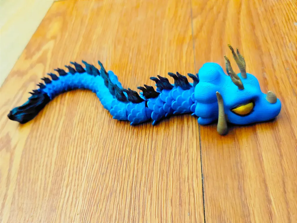 Articulated Kaido Serpent - Year of the Serpent by Nomo - MakerWorld