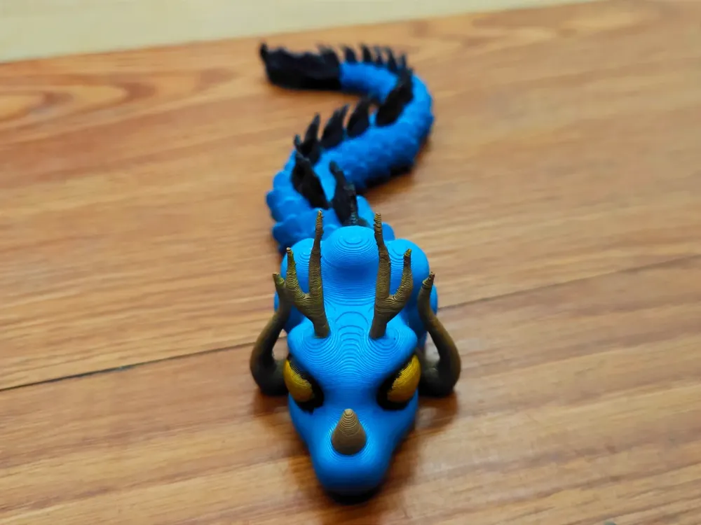 Articulated Kaido Serpent - Year of the Serpent by Nomo - MakerWorld