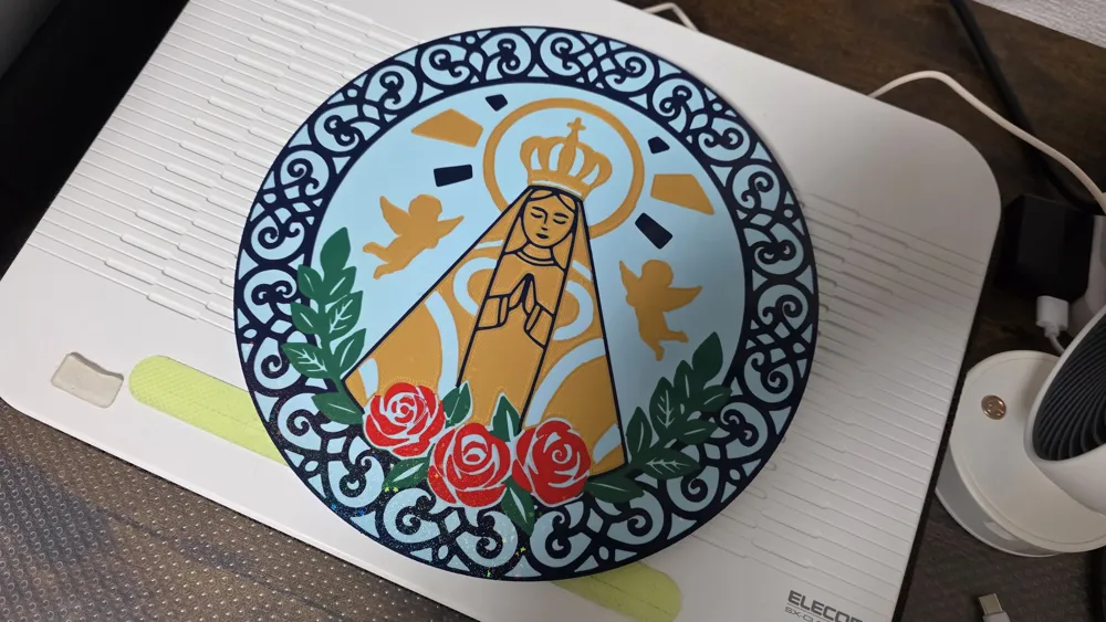 Our Lady Frame - Free 3D Print Model - MakerWorld
