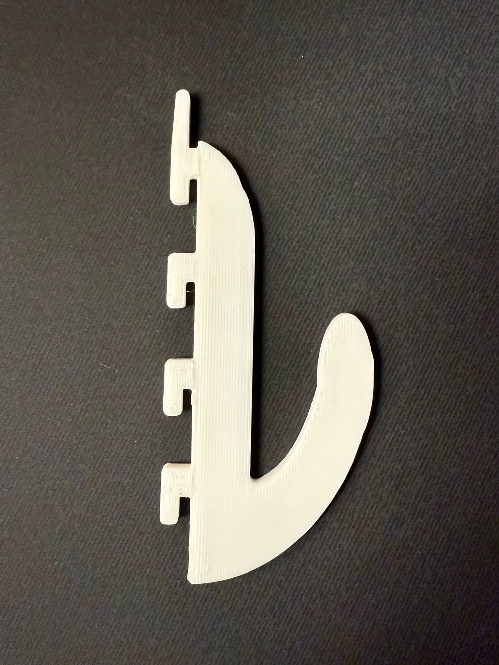 Reinforced Steelcase Coat Hook Hanger - Free 3D Print Model - MakerWorld