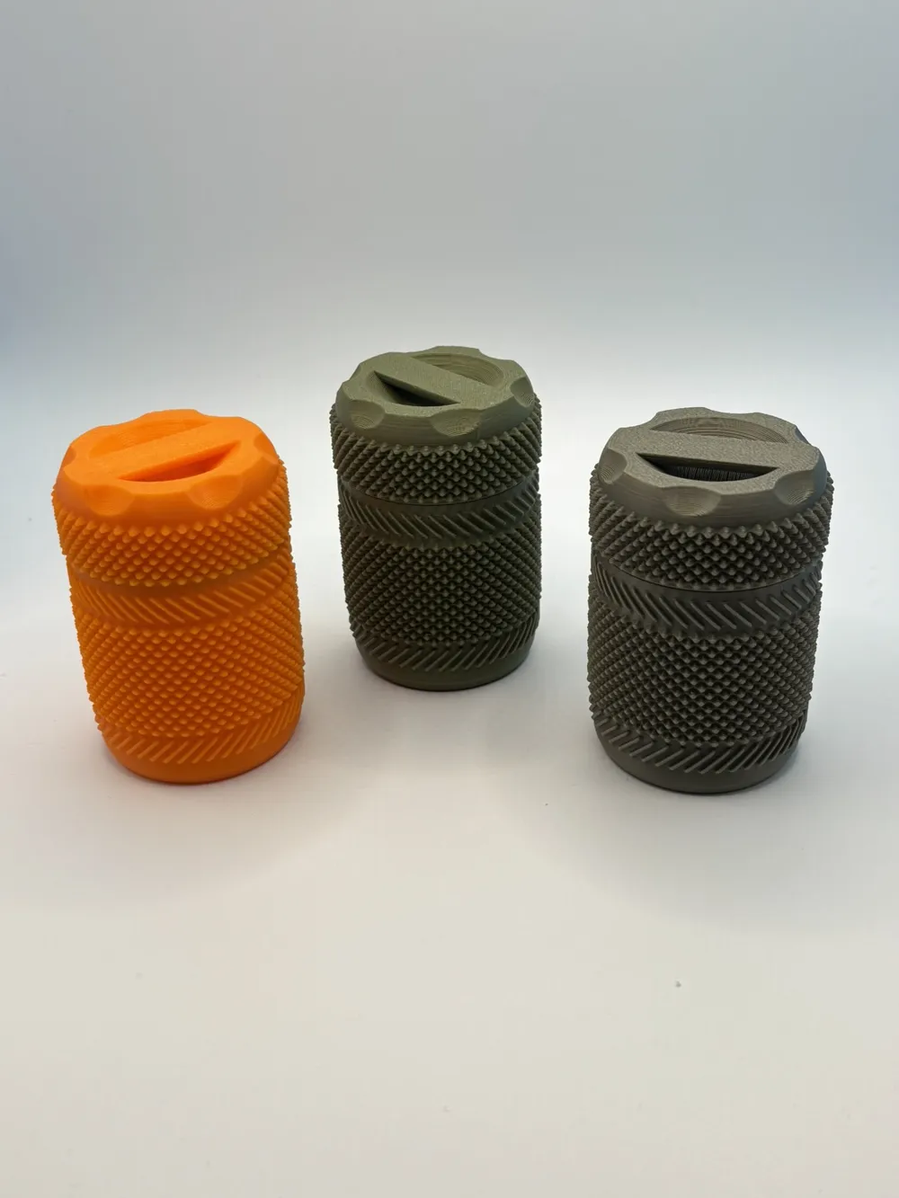 Rugged Waterproof Textured Screw-Top Container by 3dfrog MakerWorld ...