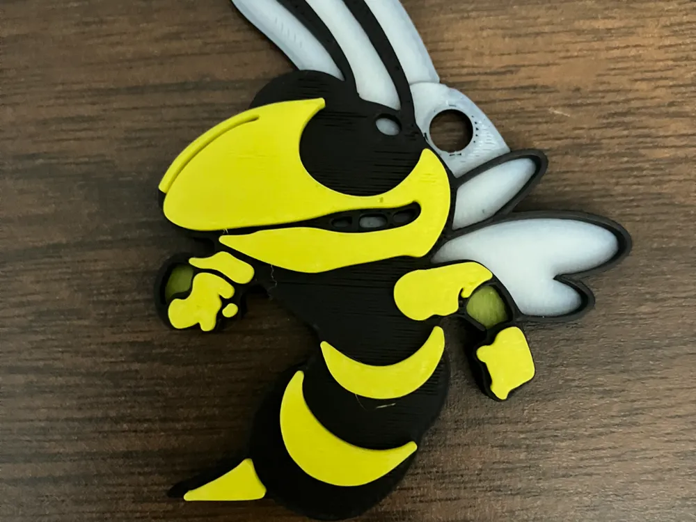 Hornet Keychain (Cory-Rawson) Remixed by Toastedwaffle910 MakerWorld ...