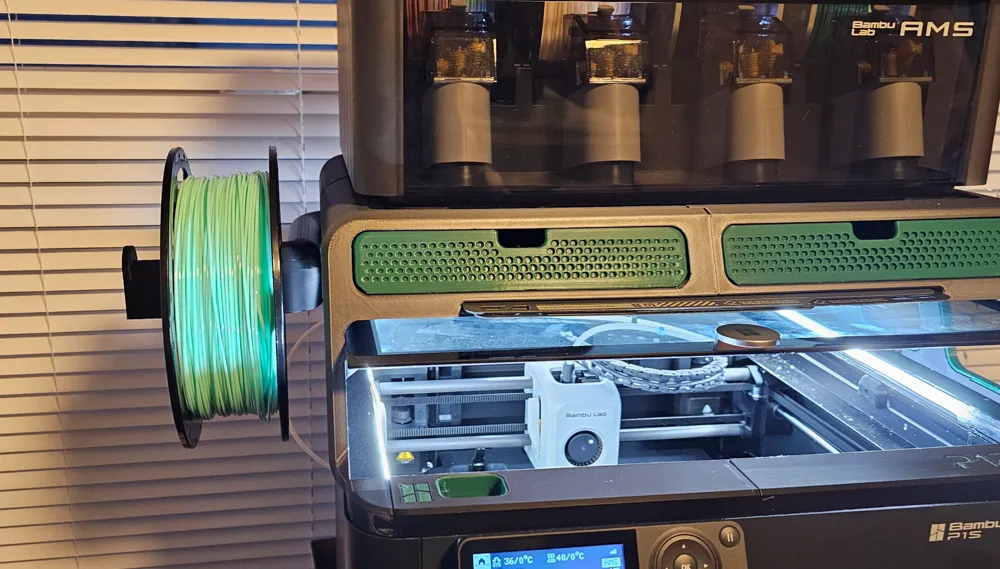 BLV AMS Riser side spool holder by Kevin11 MakerWorld: Download Free 3D ...