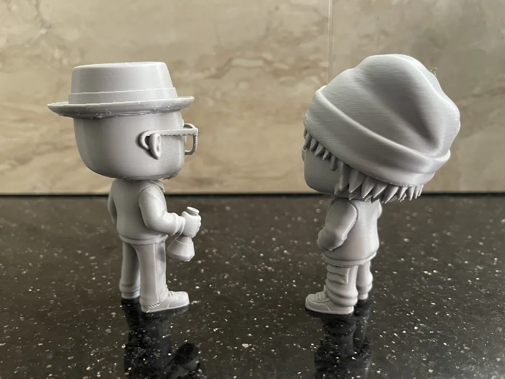 Heisenberg & Jesse Pinkman Duo: Funko Pop Set - Free 3D Print Model ...