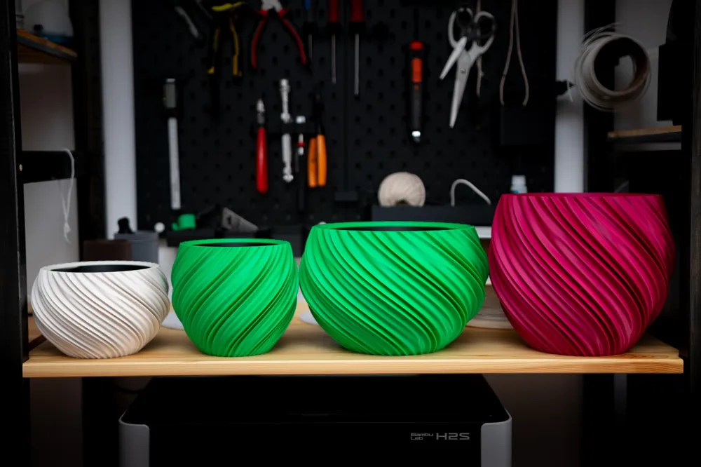 Aya Collection — Self-Watering Pots & Planters - Free 3D Print Model ...