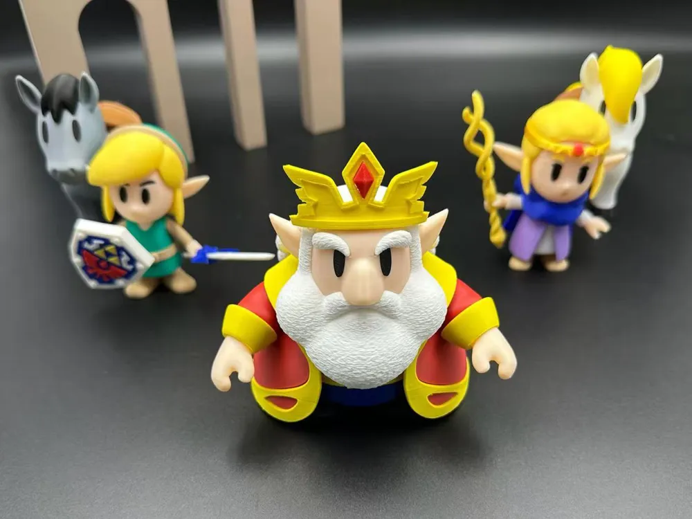 King of Hyrule | The Legend of Zelda - Free 3D Print Model - MakerWorld