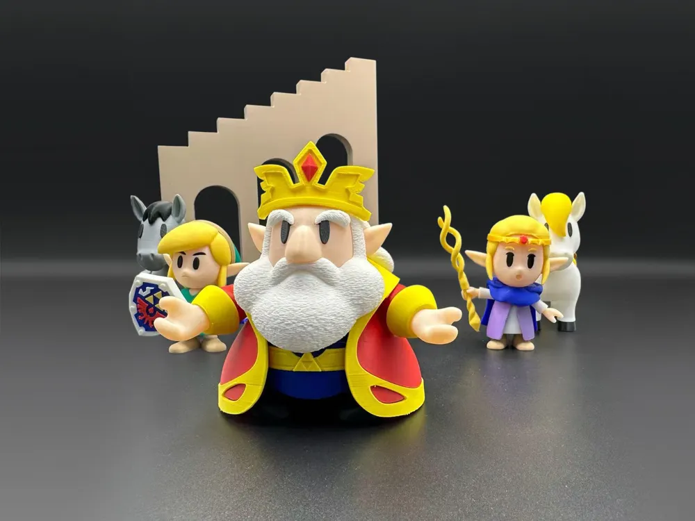 King of Hyrule | The Legend of Zelda - Free 3D Print Model - MakerWorld