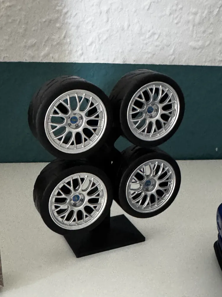 Wheel Display Stand for Kraemo Model Cars by MaJSa MakerWorld: Download ...