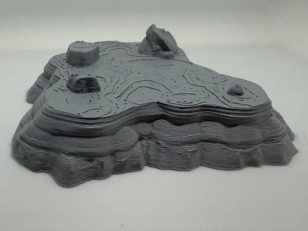 Water Worn Platform Base Stand - Free 3D Print Model - MakerWorld