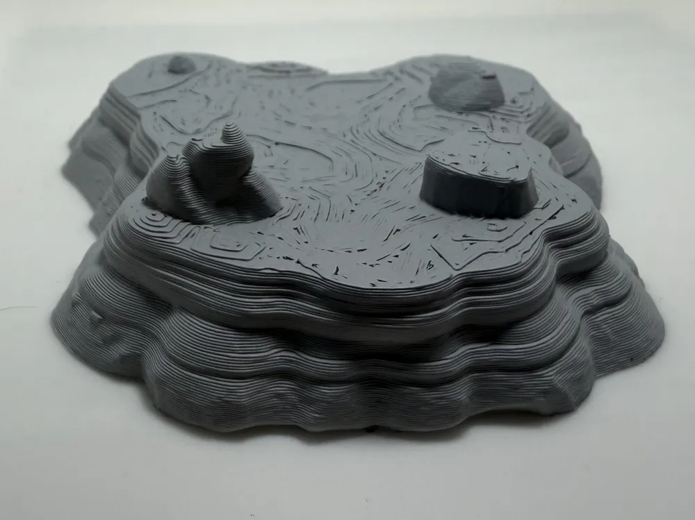 Water Worn Platform Base Stand - Free 3D Print Model - MakerWorld