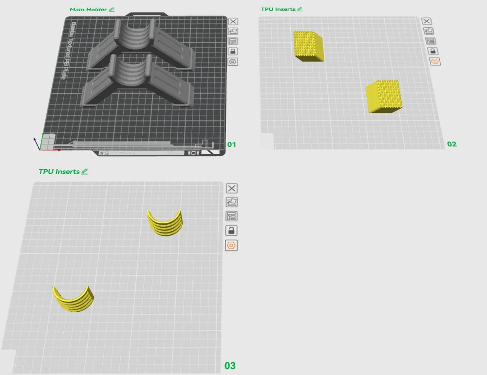 Bike Repair Stand (PLA + TPU Bracket) - Free 3D Print Model - MakerWorld