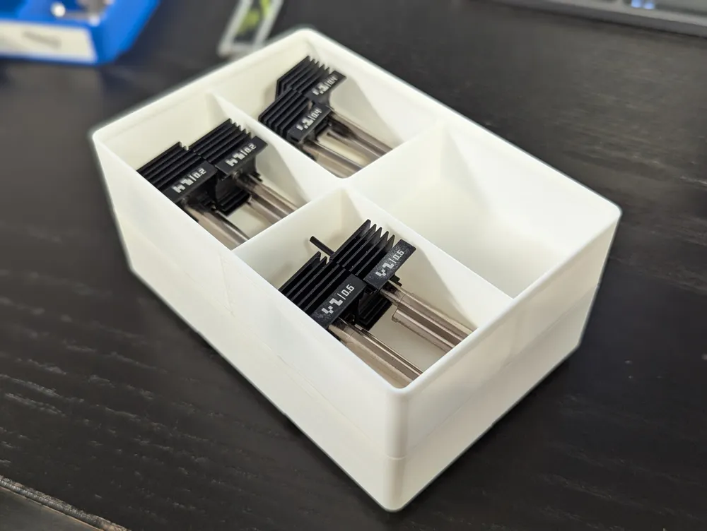 Gridfinity H2D Nozzles Bin by Marc Elbichon MakerWorld: Download Free 3D Models