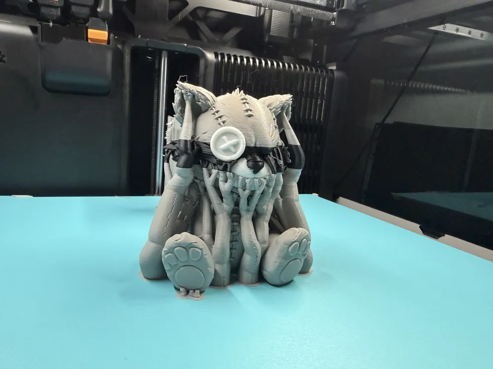 Horror Raccoon – The Shadow in the Garden - Free 3D Print Model ...