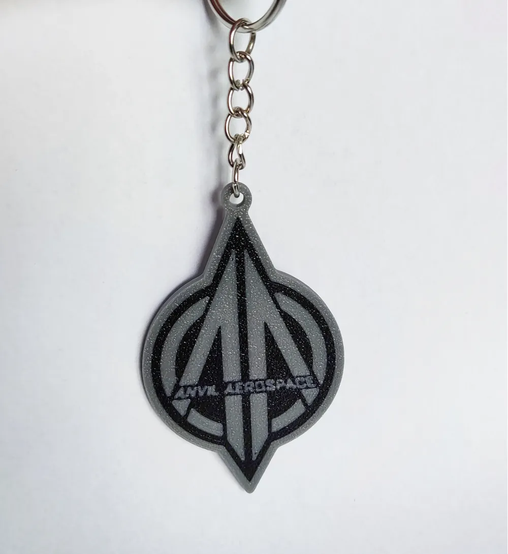Star Citizen : Anvil Aerospace Keychain (keyring) by Oksywan - MakerWorld